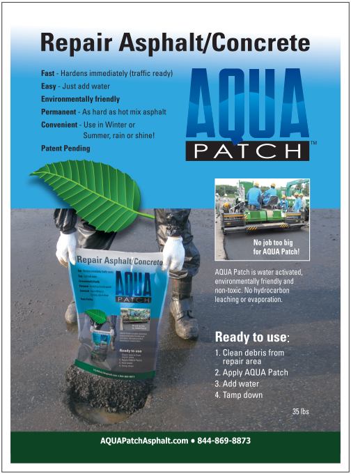 水で固まる道路補修材「AQUA PATCH（アクアパッチ）」の米国・カナダ展開を開始 | JALUXのプレスリリース | 共同通信PRワイヤー
