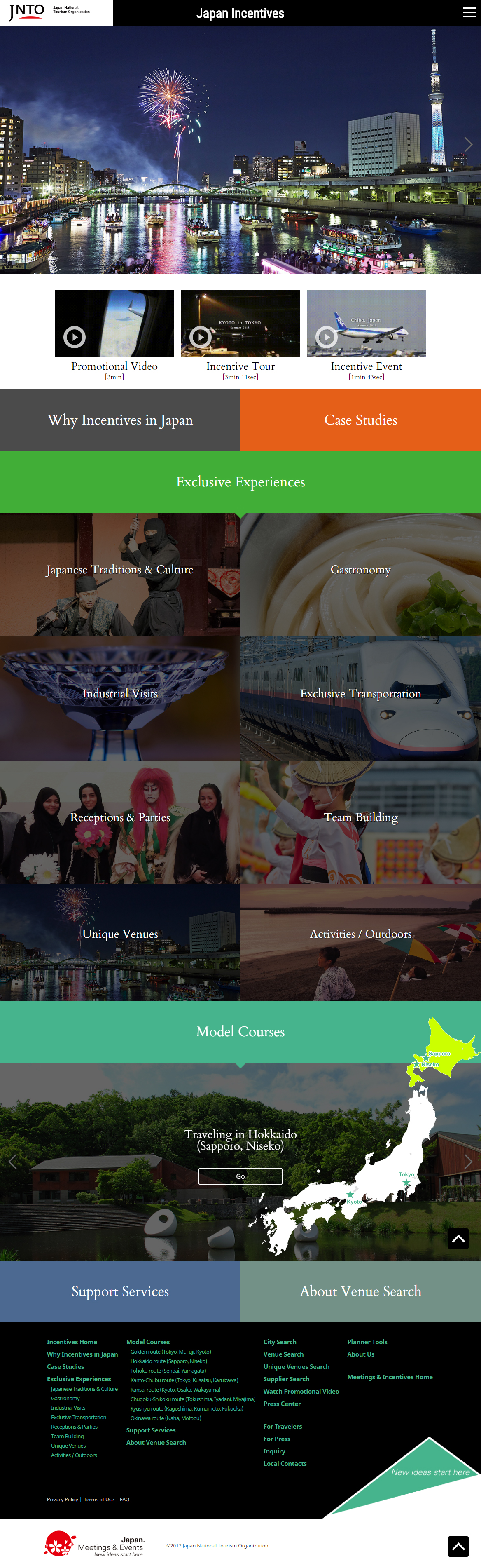 JNTO Launches "Japan Incentives" Website in 4 Languages to Showcase ...