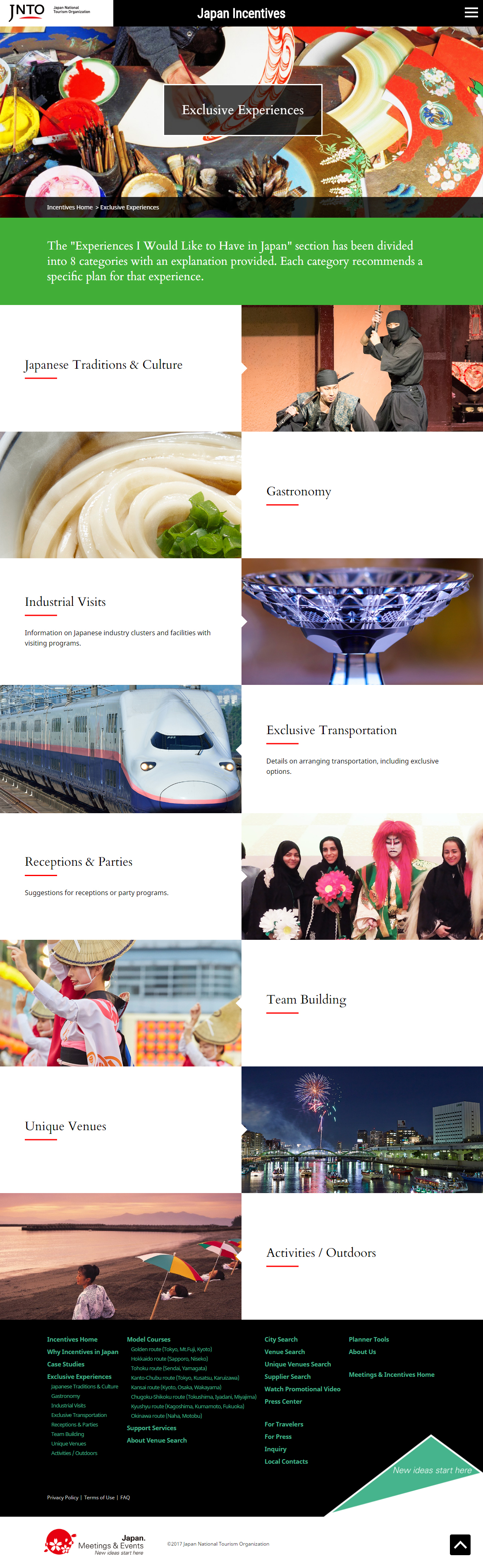 JNTO Launches "Japan Incentives" Website in 4 Languages to Showcase ...