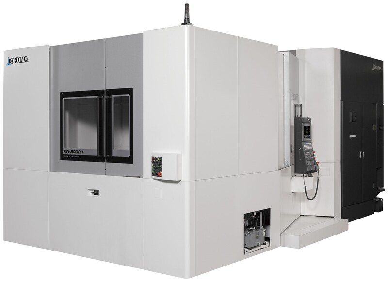 Okuma Corporation Launches New Horizontal Machining Center MA-8000H ...
