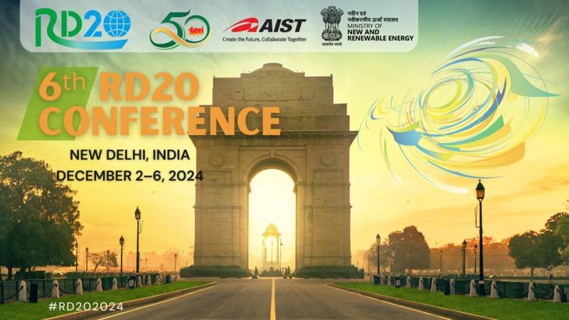 第6回RD20国際会議 初めて海外のインド ニューデリーで開催 | 産総研のプレスリリース | 共同通信PRワイヤー