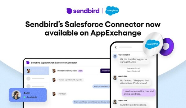 Sendbird Launches AI Chatbot-powered "Salesforce Connector" | Sendbirdのプレスリリース | 共同通信PRワイヤー