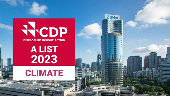 ZTEが主導的な気候変動への行動でCDP「A List」に掲載 | ZTE Corporationのプレスリリース | 共同通信PRワイヤー