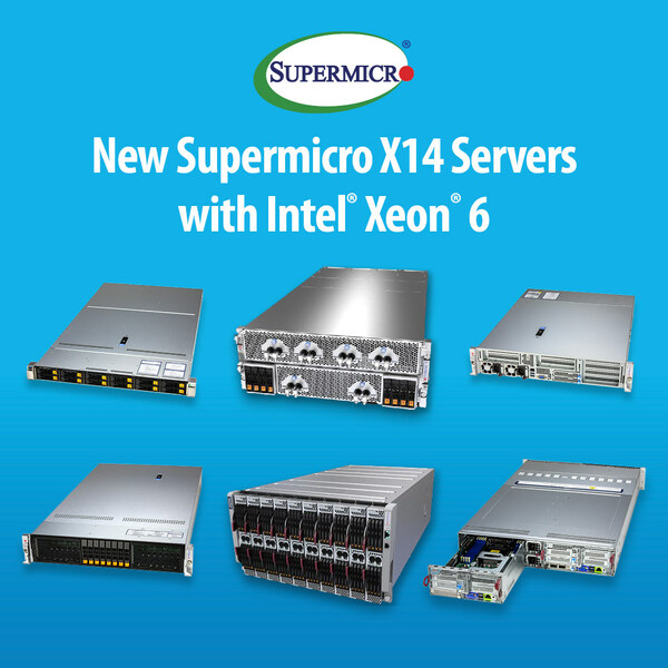 Supermicro Announces Upcoming X14 Server Family with Future Support for ...