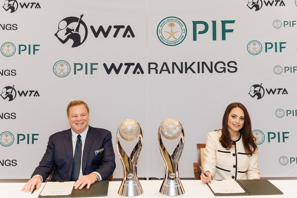PIF and WTA sign multi-year partnership to accelerate the growth of ...
