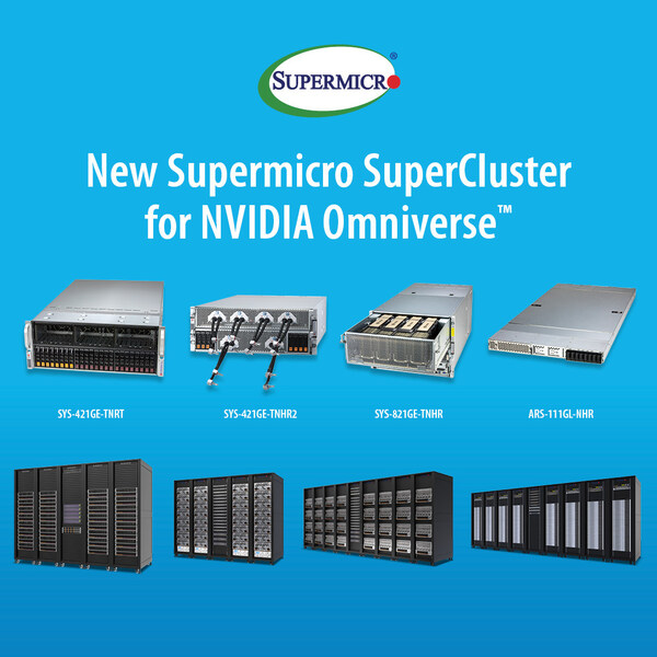 Supermicro Launches Plug-and-Play SuperCluster for NVIDIA Omniverse ...