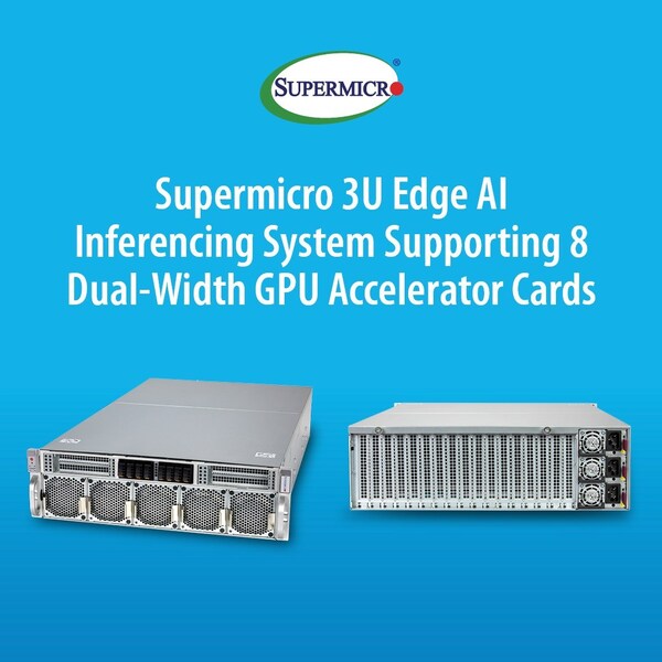 Supermicro Introduces New Versatile System Design for AI Delivering ...