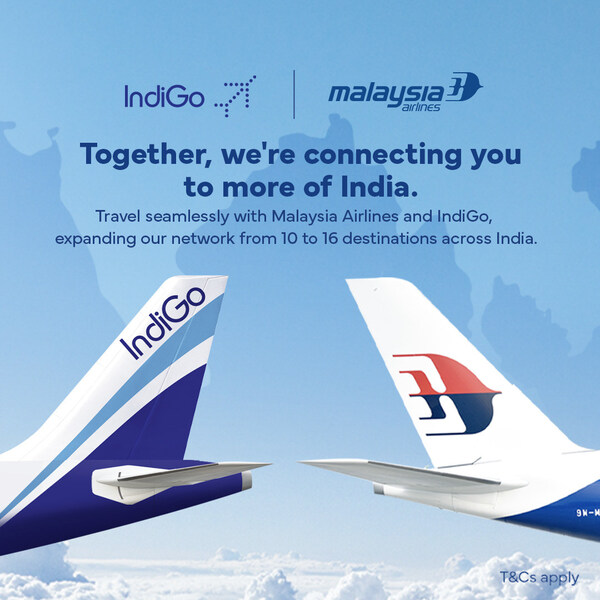 Malaysia Airlines and IndiGo Cement Codeshare Partnership for Enhanced ...