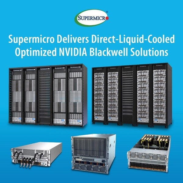 Supermicro（スーパーマイクロ）、液冷NVIDIA Blackwell ソリューションを提供 | Super Micro ...