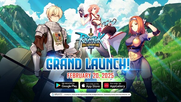 GRAVITY GAME HUB ANNOUNCED THE GRAND LAUNCH OF RAGNAROK IDLE ADVENTURE ...