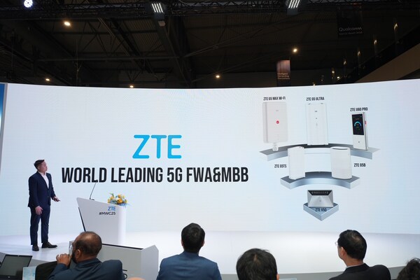 ZTE、MWCバルセロナ2025で5G FWAおよびMBB分野におけるグローバルリーダーシップを強化 | ZTE Corporationのプレスリリース | 共同通信PRワイヤー