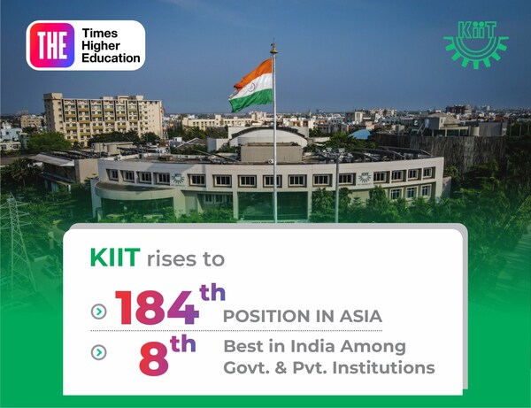 THE Asia University Ranking 2025 Declared - KIIT Rises to 184th ...