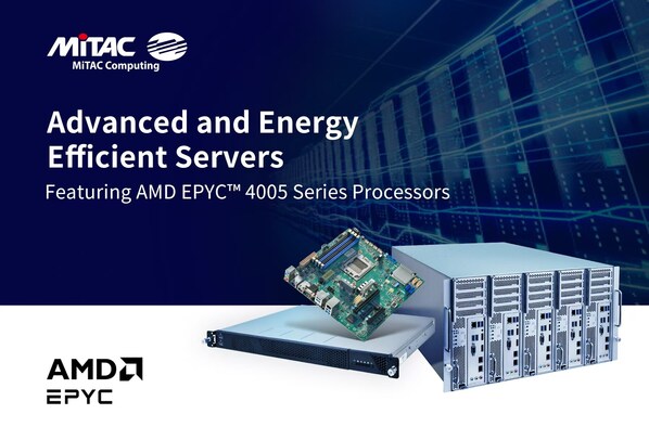 MiTAC Computing deploys latest AMD EPYC™ 4005 Series Processors | MiTAC ...