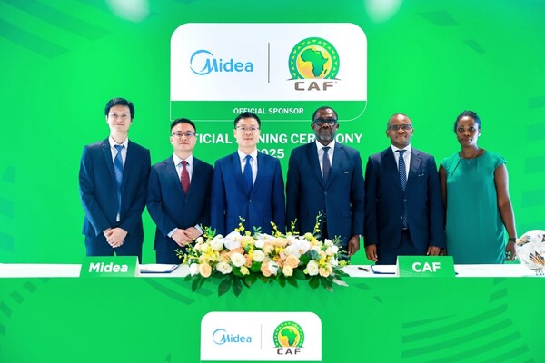 Midea Partners with CAF to be the Official Sponsor of the TotalEnergies CAF AFCON 2025 | Midea ...